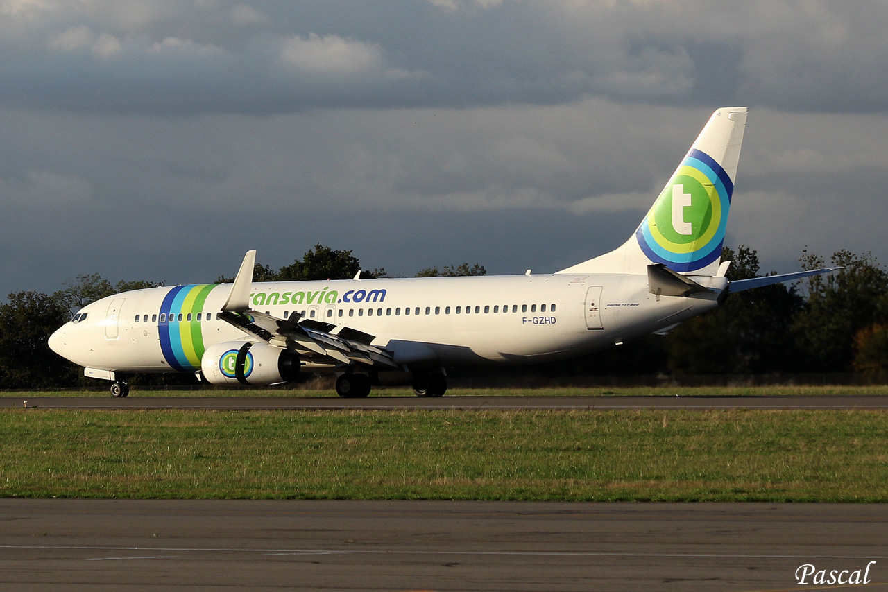 Boeing 737-800 Transavia France F-GZHD le 10.10.12